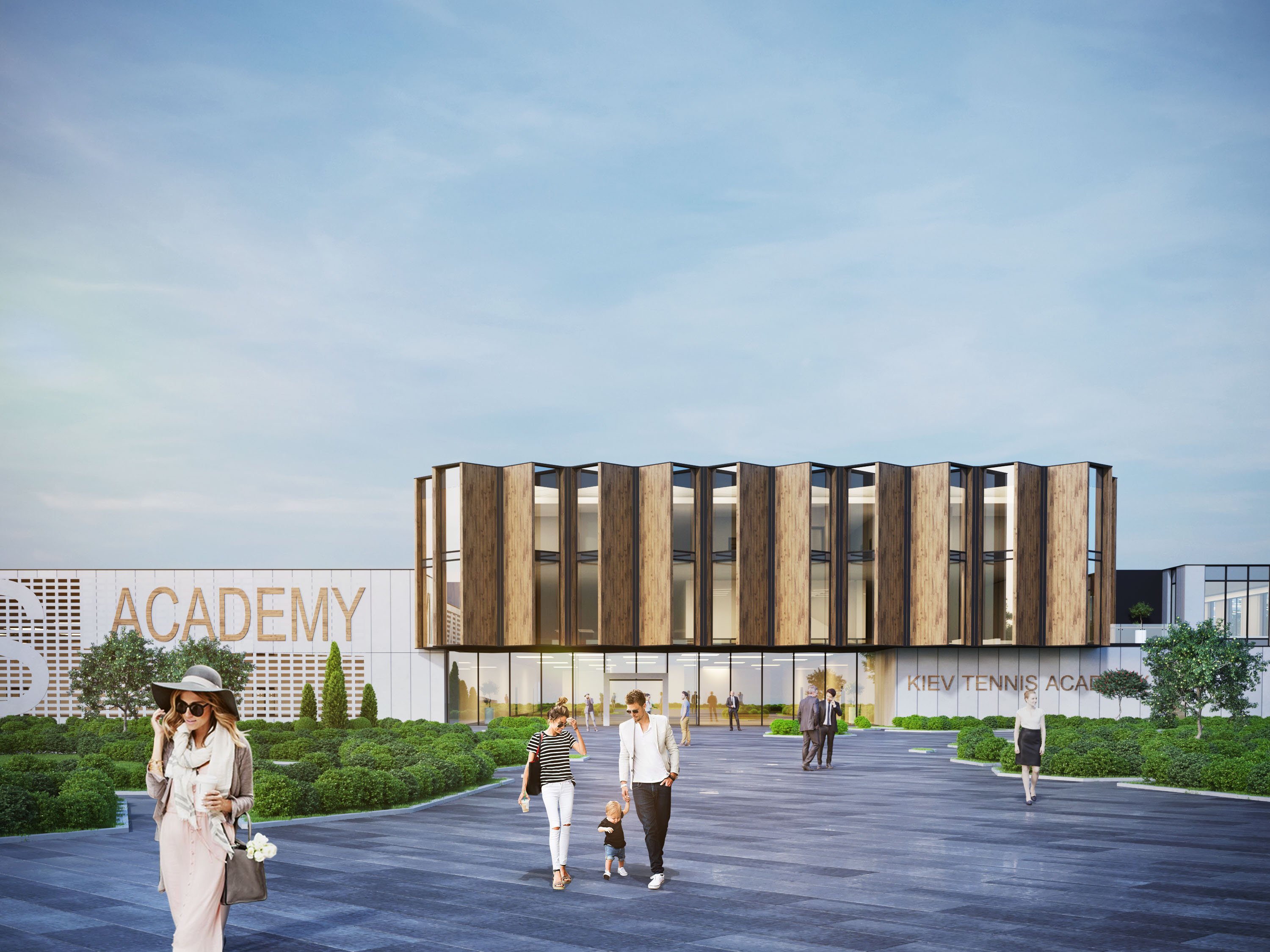 Multifunctional sport complex: project of architecture bureau — AIMM