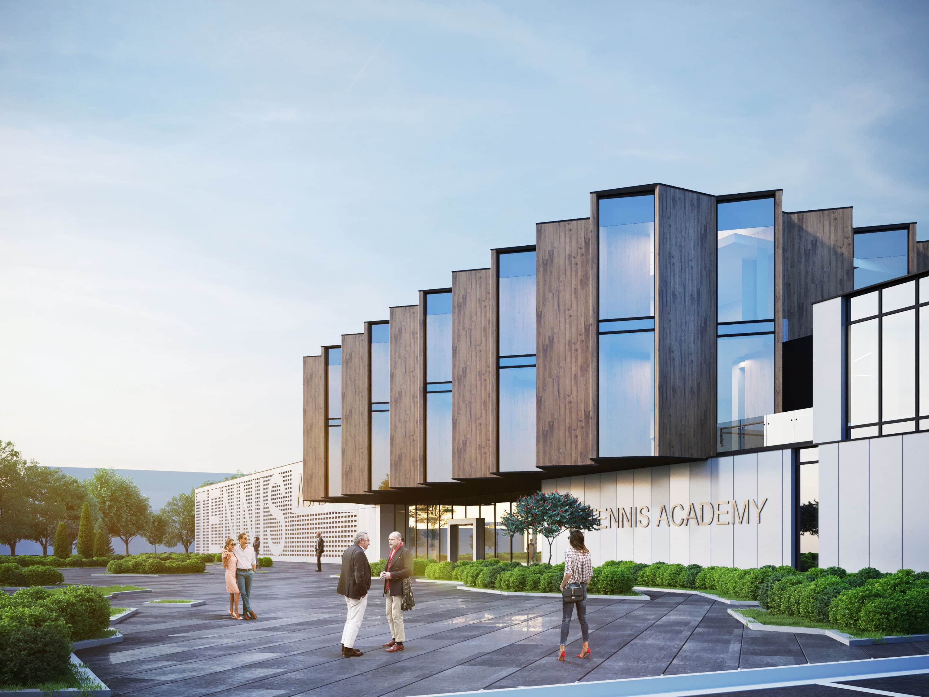 Multifunctional sport complex: project of architecture bureau — AIMM